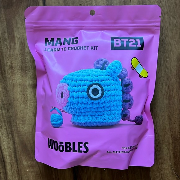 Other | Woobles Bt21 Mang Crochet Kit | Poshmark